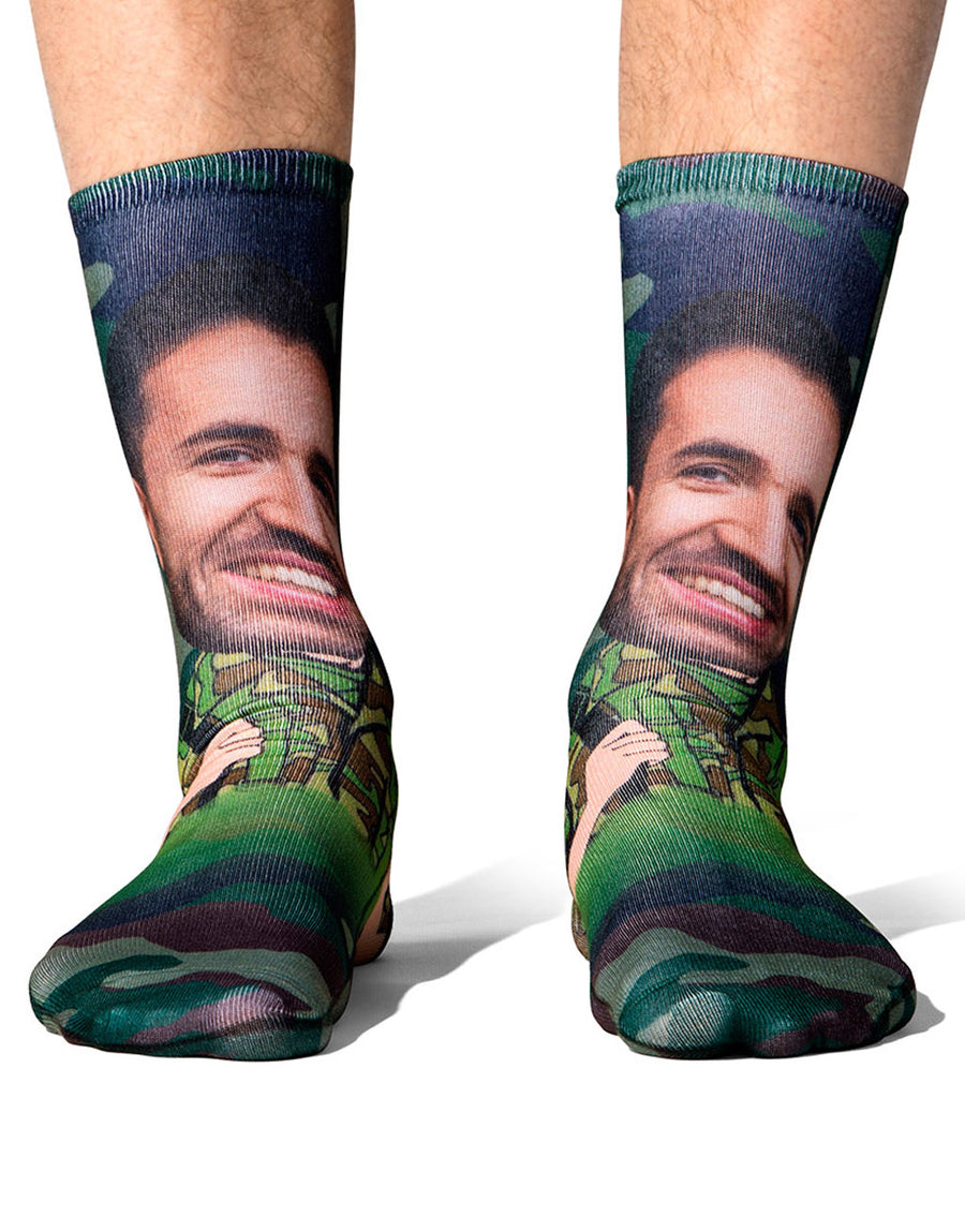 Custom Printed People Socks - Your Face Socks