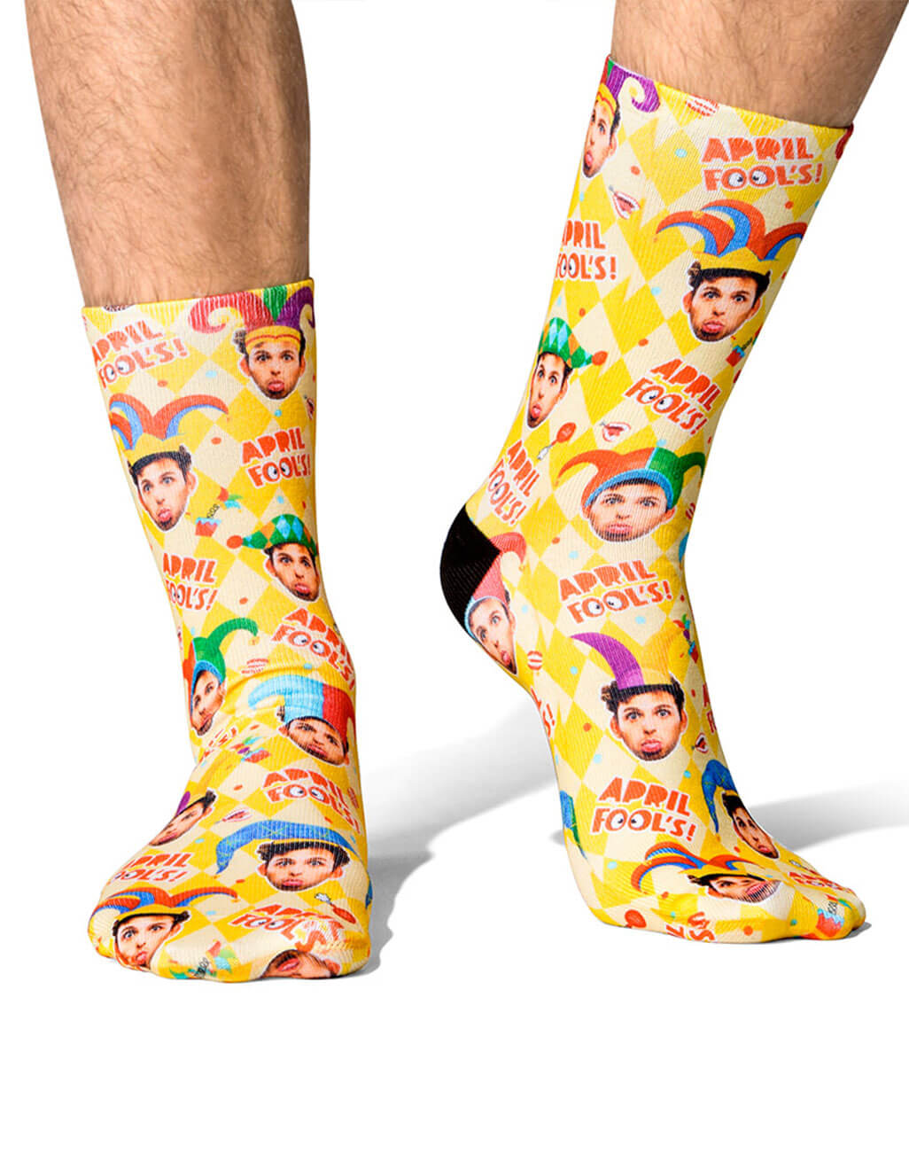 April Fools Socks - Funny Personalized Socks