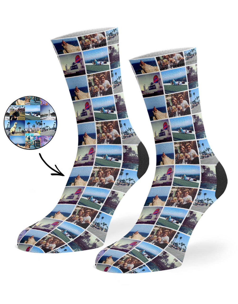 Photo Socks - Custom Photo Socks