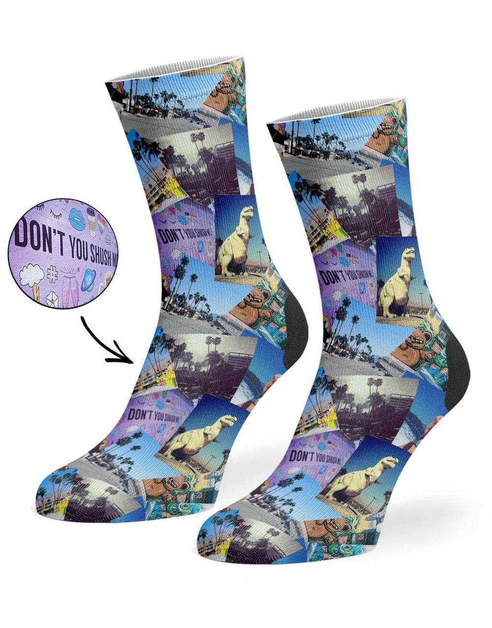Photo Socks - Custom Photo Socks