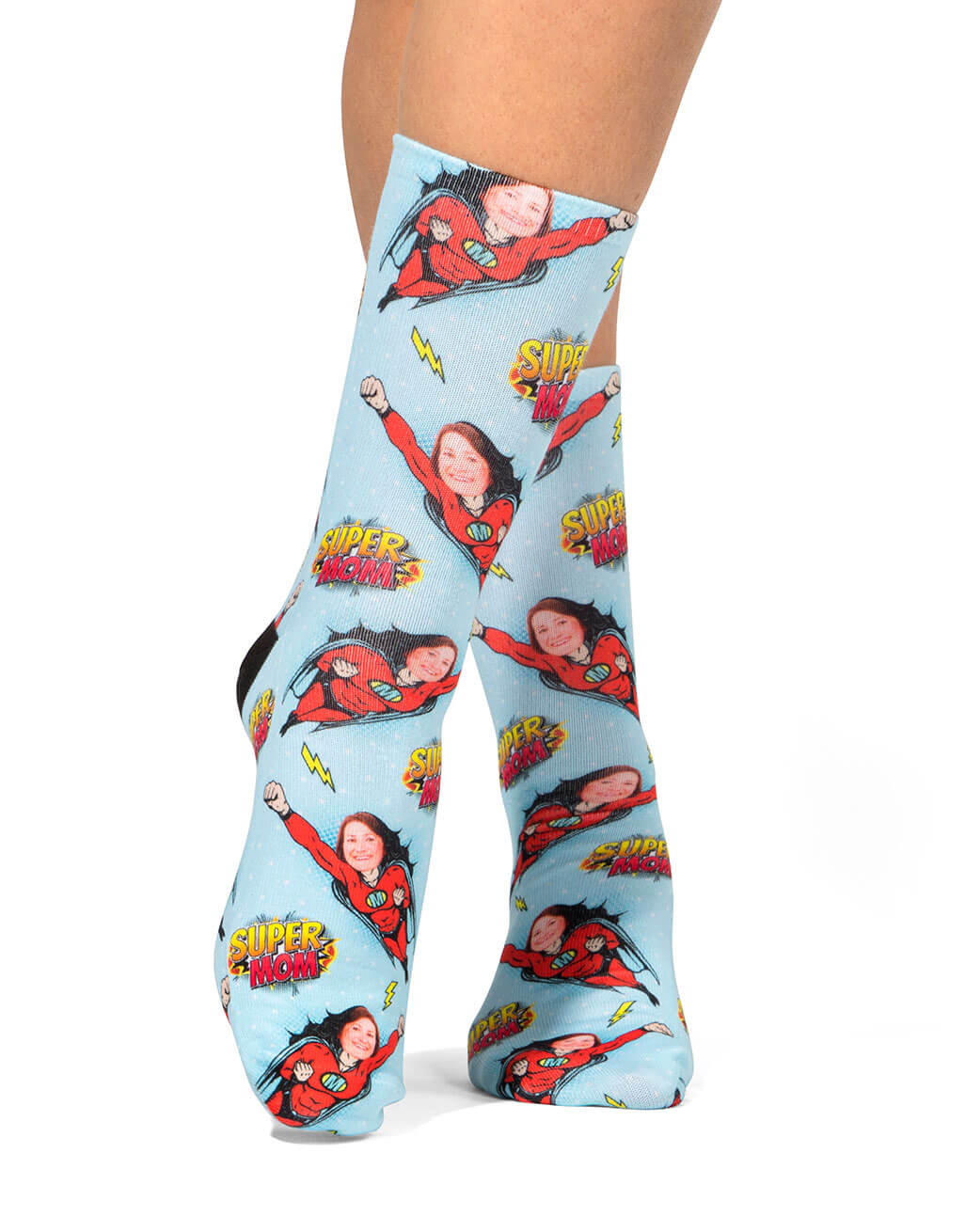 Super Mom Socks - Custom Mom Socks